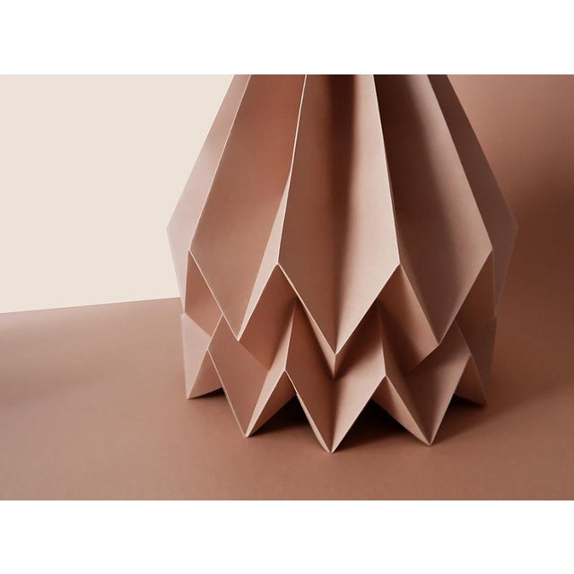 Chestnut Origami Lamp by Orikomi | Chairish