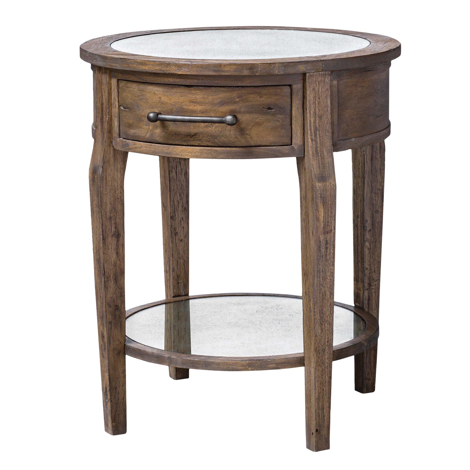 Rustic Lamp Table | Chairish