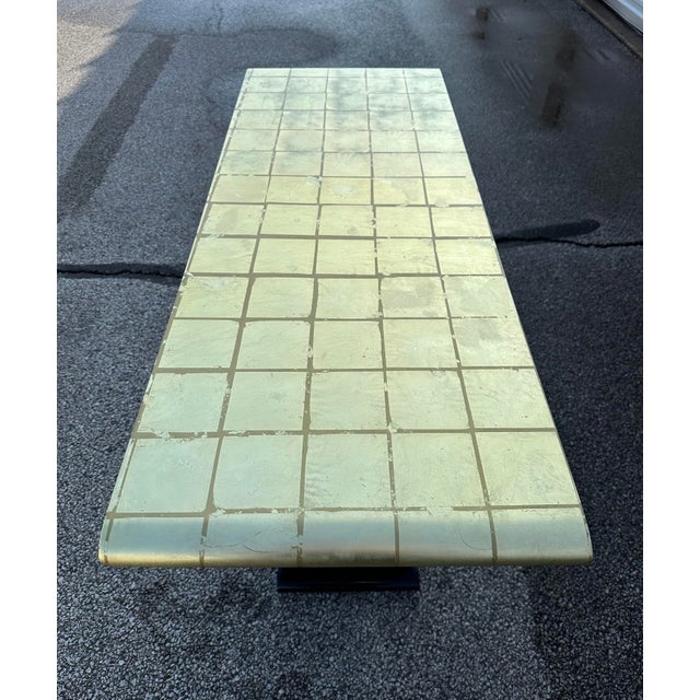 Vintage 1980’s Jay Spectre Gilt 24-Karat Gold Leaf & Black Lacquer ...