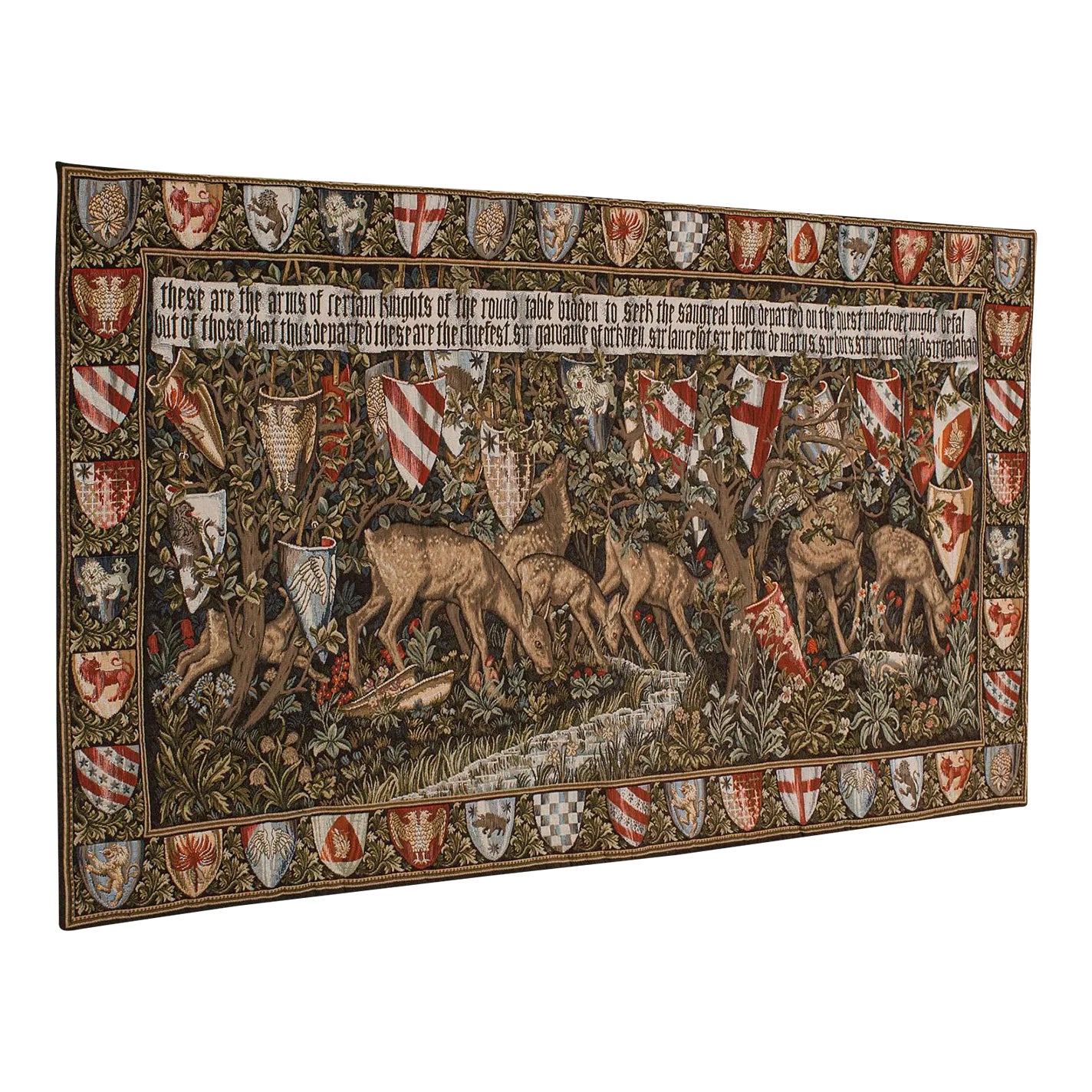 1980s Vintage Belgian Verdure Panel | Chairish