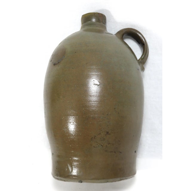 Small Size Antique Southern American Redware Spirits Jug | Chairish