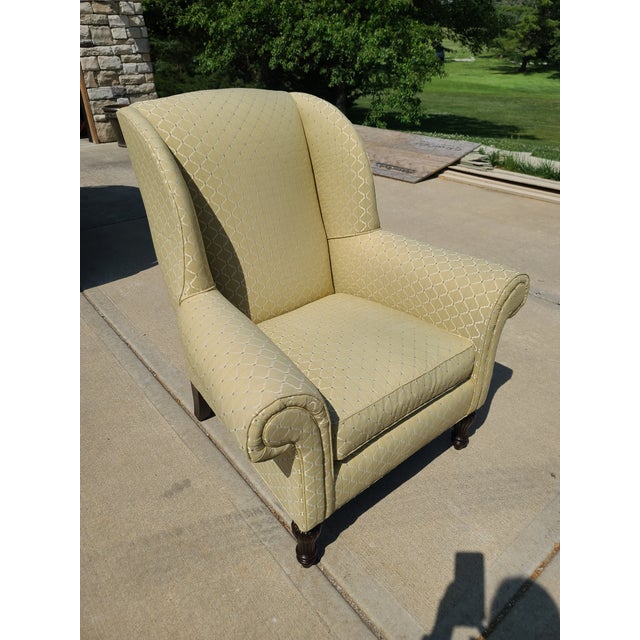 Thomasville Wingback Chair | Chairish