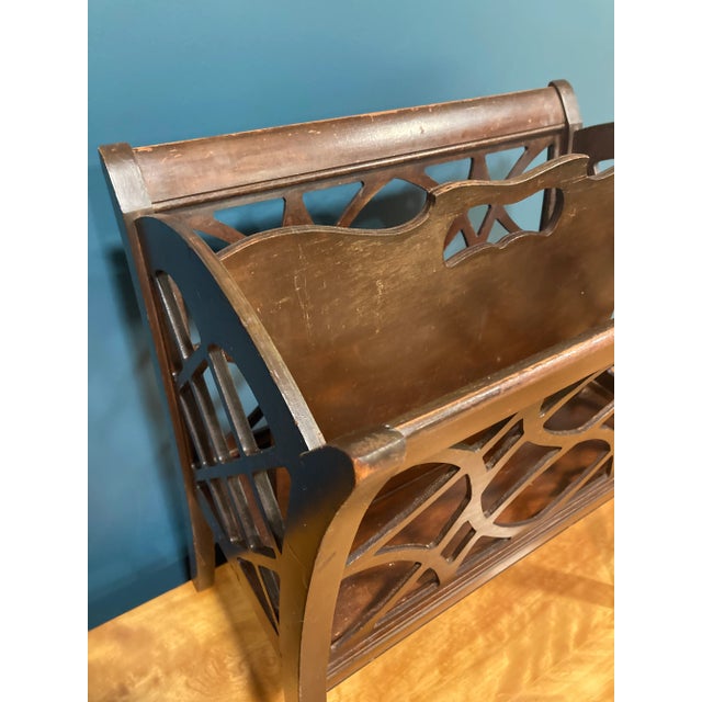 1970s Butler Magazine Rack | Chairish