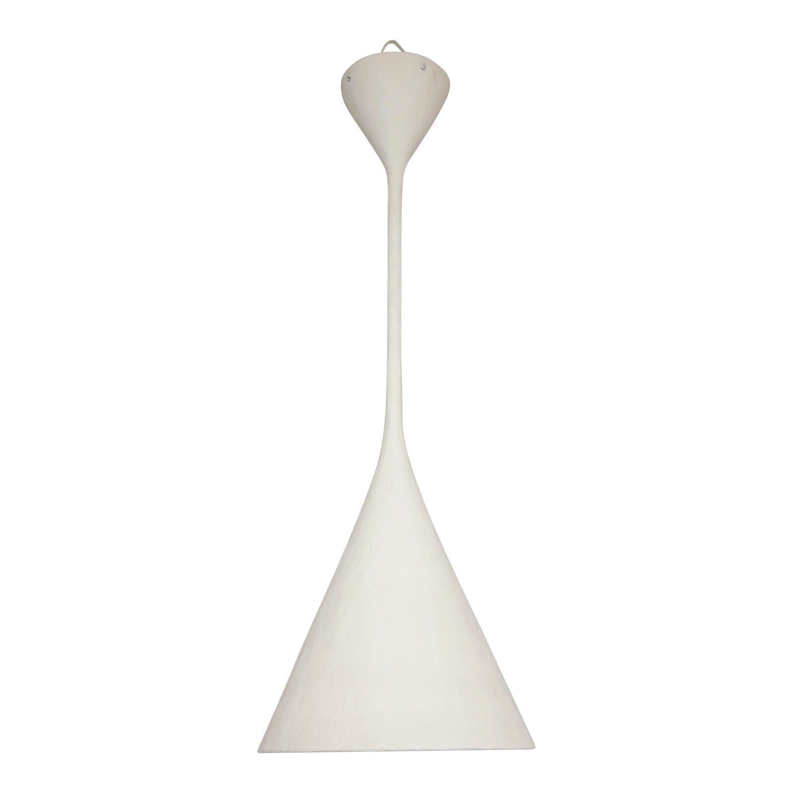 Bespoke Conical Plaster Fixture | Chairish