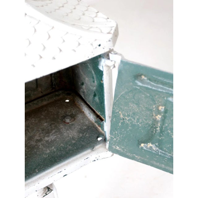 Antique Cast Iron Mailbox | Chairish