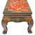 Tibetan Coffee Table With Elephant Painted Legs | Chairish