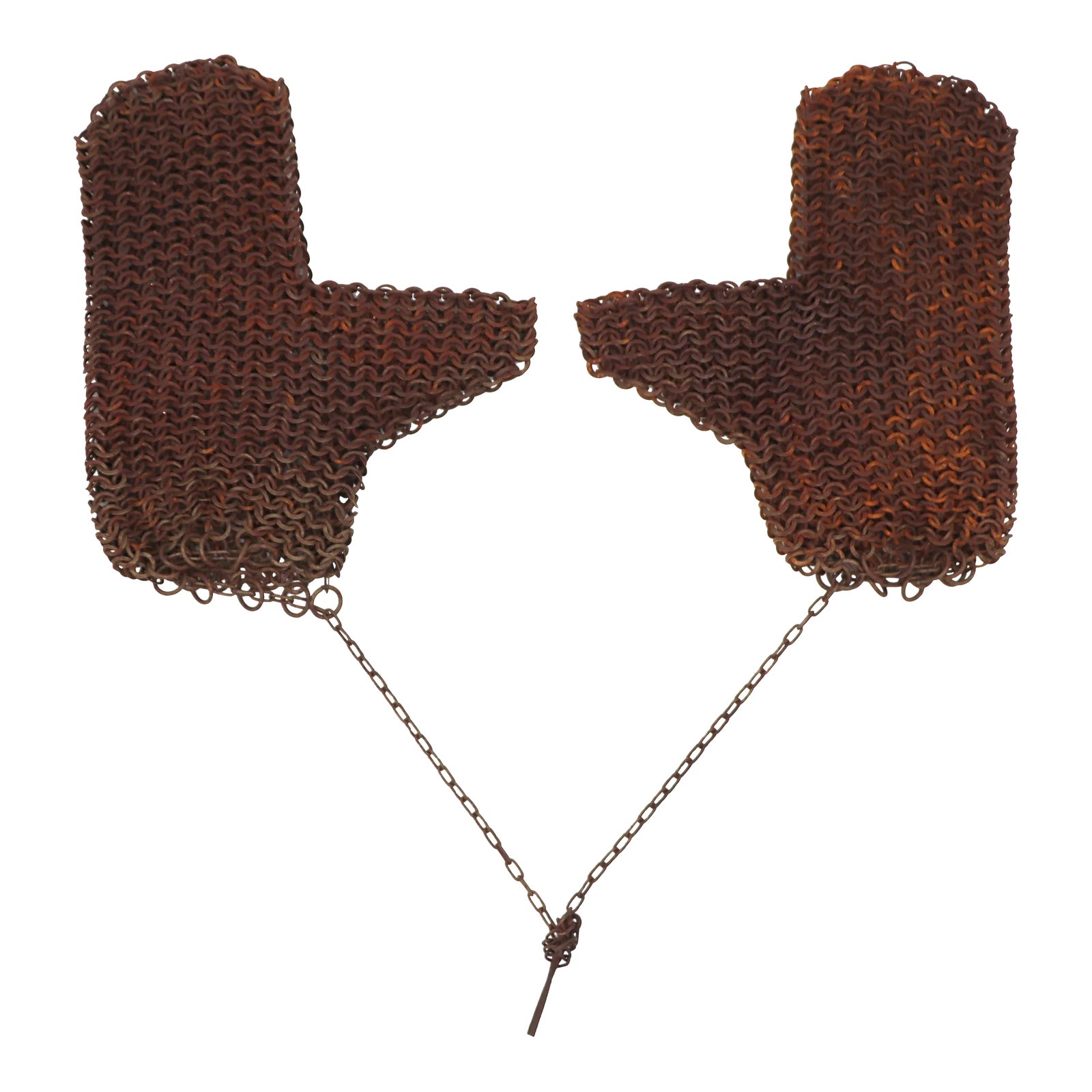 Medieval Iron Gauntlets of Mail, Ca. 1400 to 1600, Europe - a Pair ...