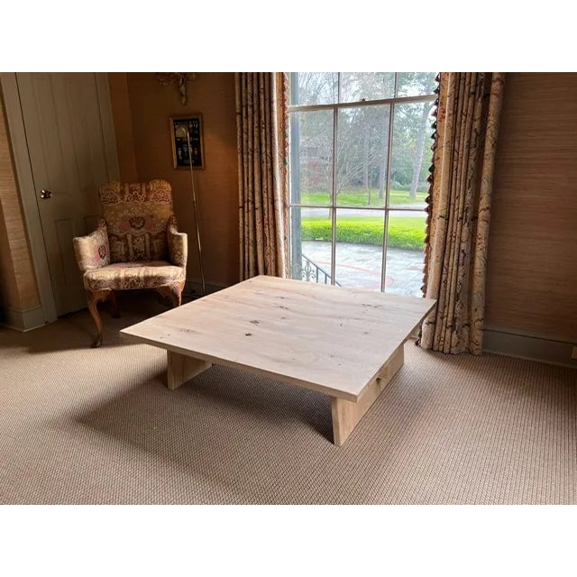 Modern White Oak Handmade Center/Coffee Table by Fortunata Design ...