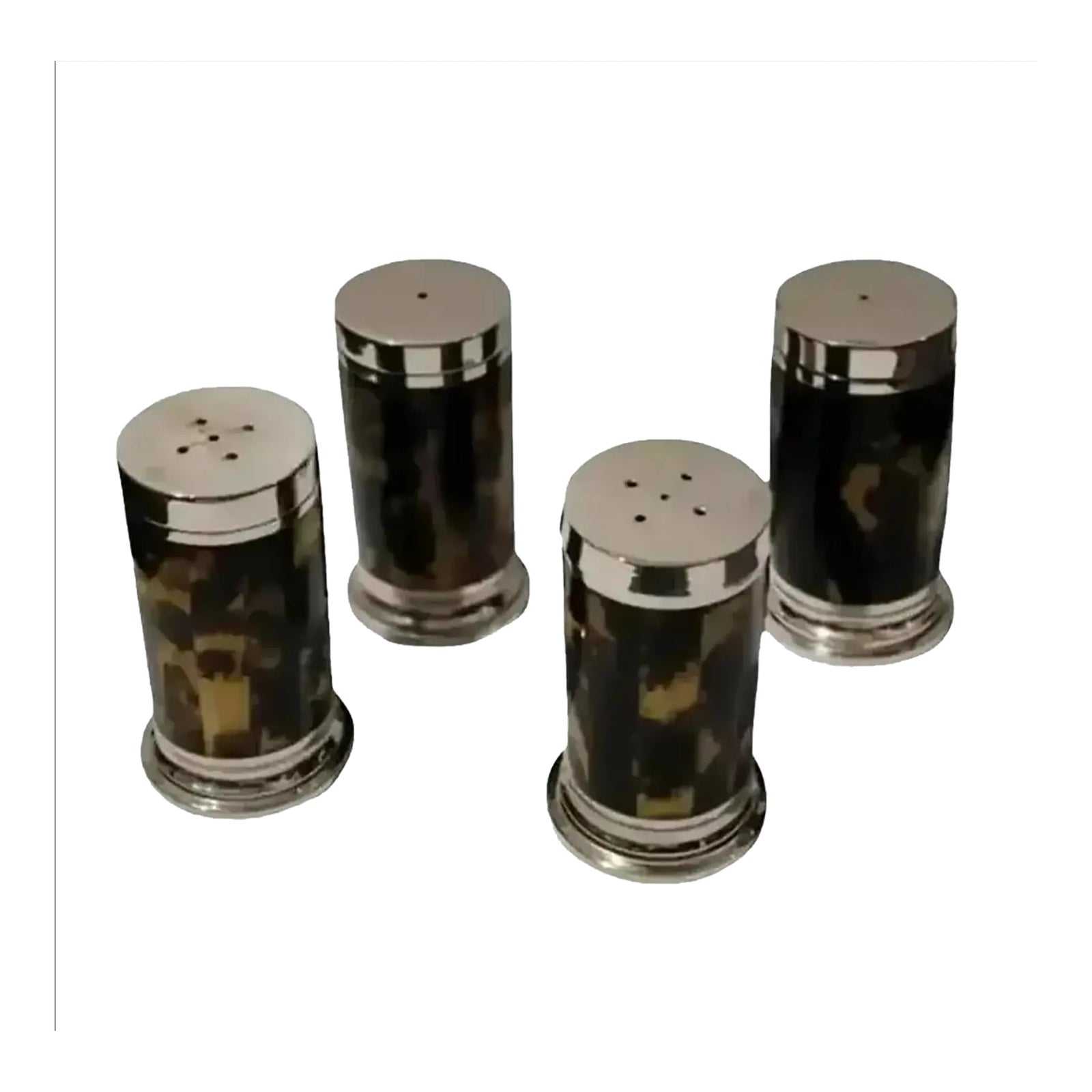 Late 20th Century Lauren Ralph Lauren Wentworth Faux Tortoise Salt and ...