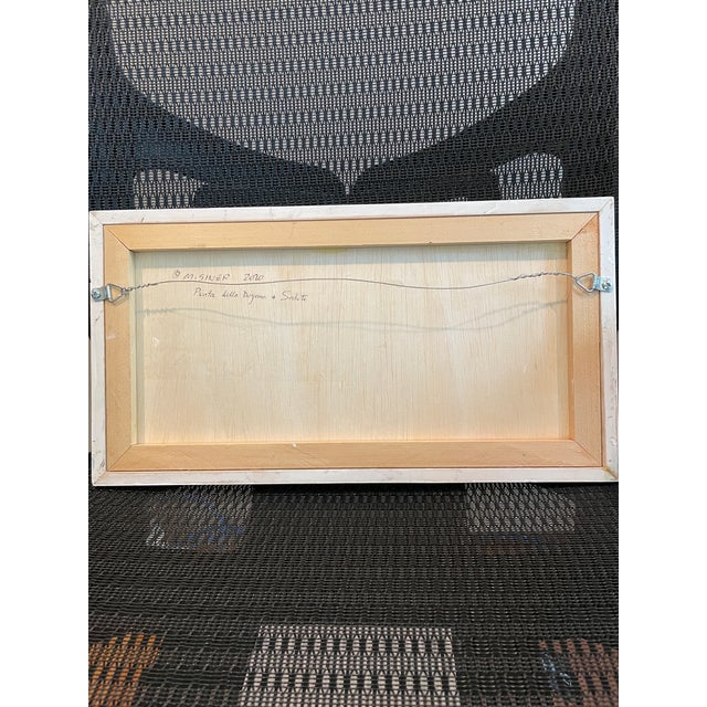 Punta Della Dogana & Salute Painting by Maggie Siner, Framed | Chairish