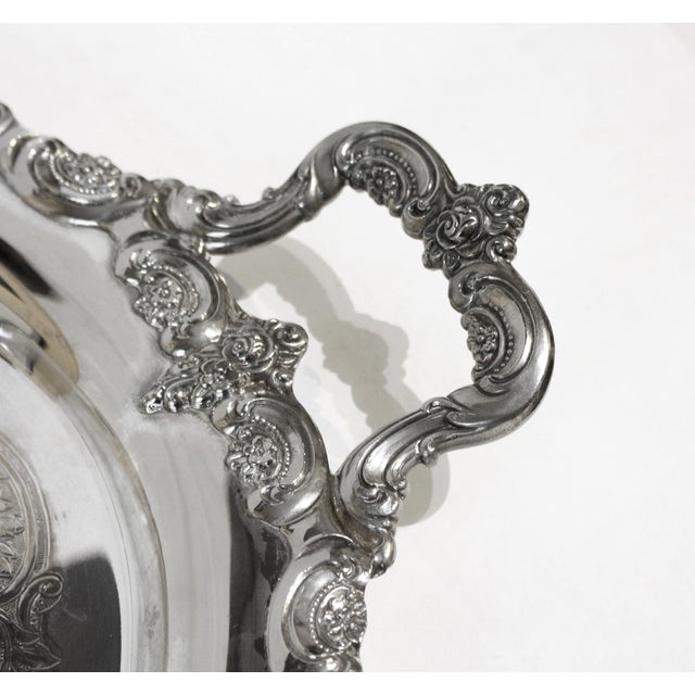 Late 19th to Early 20th Century Rococo-Style Silver Plate Tea Tray by ...