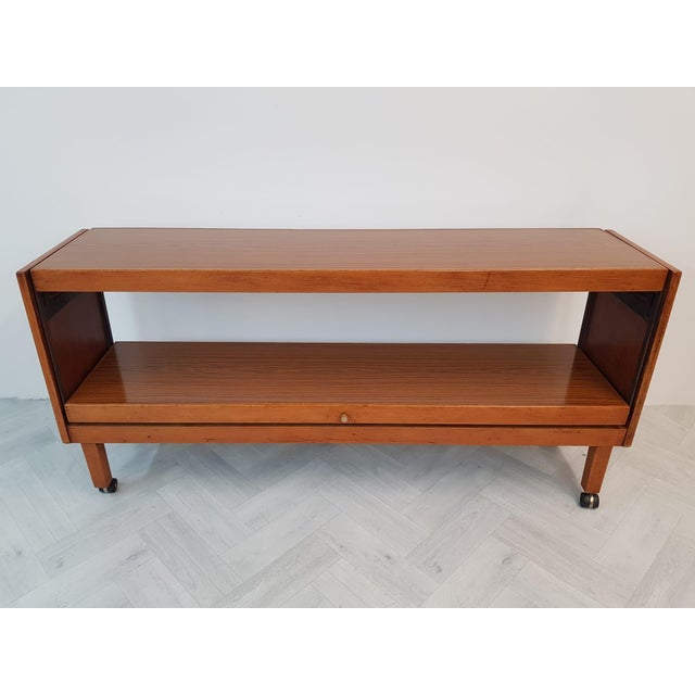 Mid-Century Danish Teak Metamorphic Coffee Table, 1970s | Chairish
