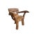 Early 20th Century Raw Wood Live Edge Chair | Chairish