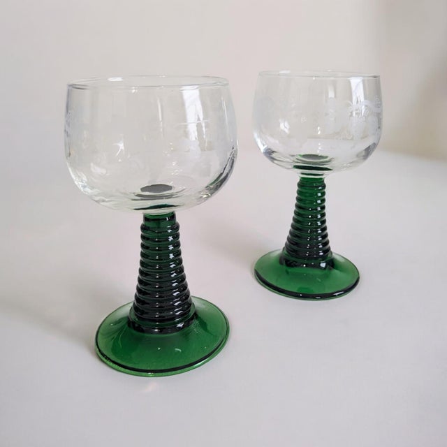 1960s Luminarc French Wine Glasses- a Pair | Chairish