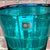 Blenko Teal Blue Glass Vase 12” Tall | Chairish