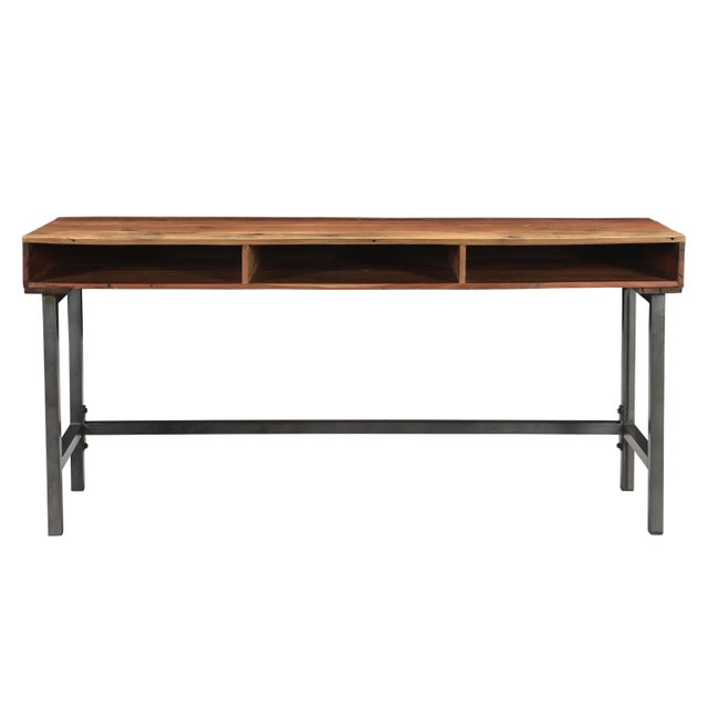 Luna Sofa Table With Set of 3 Stools | Chairish