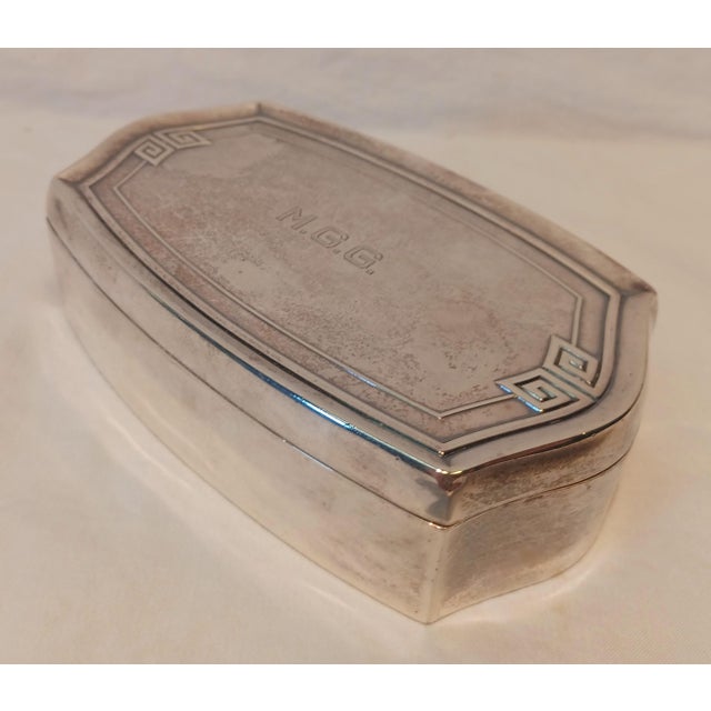 Gorham Antique Sterling Silver Jewelry Box – Art Deco | Chairish