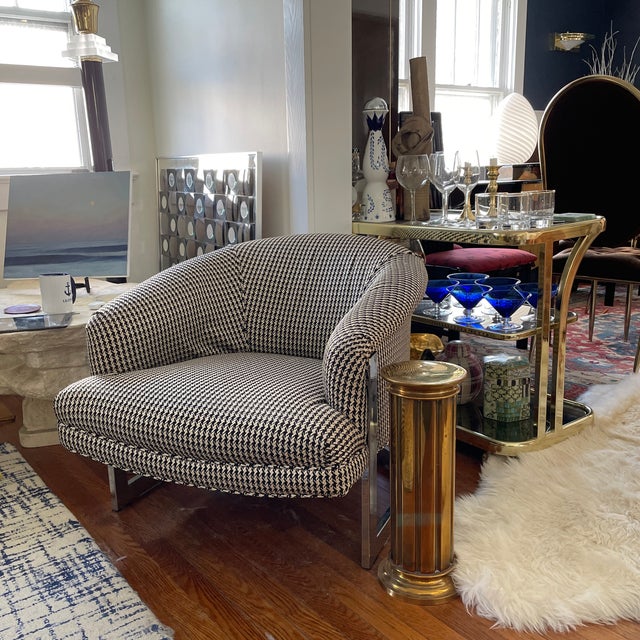 Neoclassical Brass Pedestal Doric Order Column | Chairish