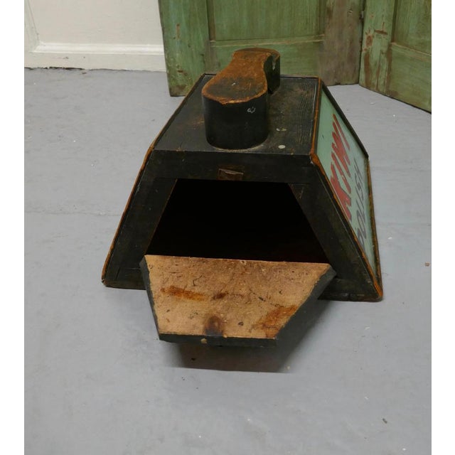 Kiwi Boot Polish Advertising Shoe Cleaning Box with Shoe Rest, 1920s ...
