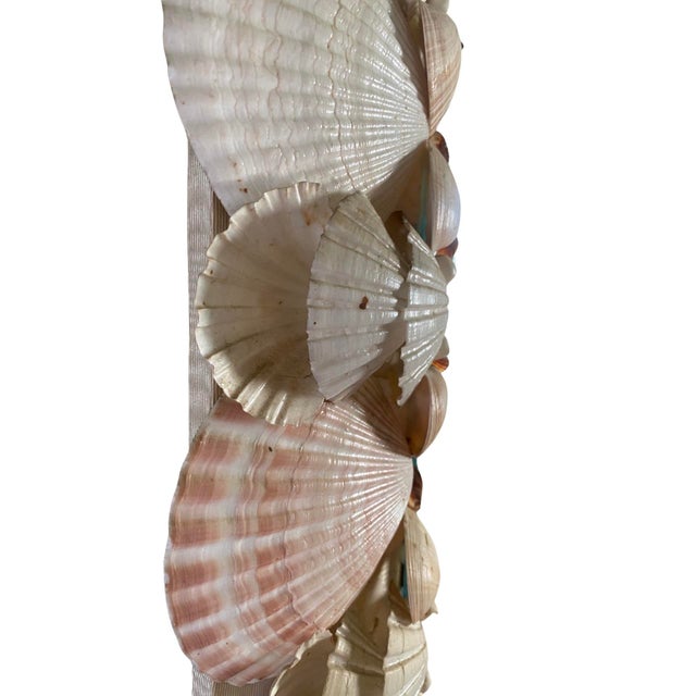 Large Vintage Shell Wall Mirror, Circa 1970’s | Chairish