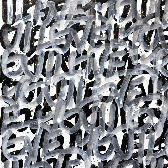 Love Is Blind - Graffiti Inspired Painting on Canvas Original Artwork ...