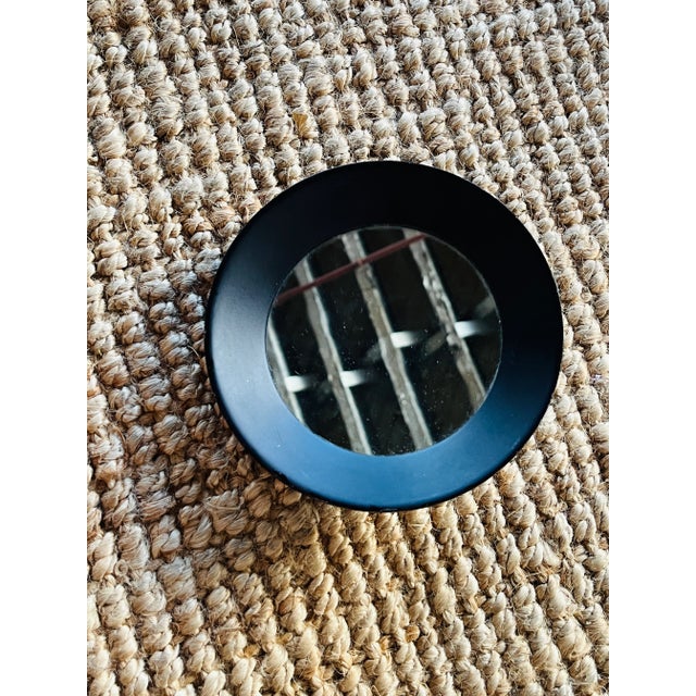 Mini Vintage Round Mirror | Chairish
