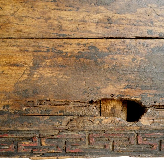 Early 20th Century Wood Calligraphy Panel | Chairish