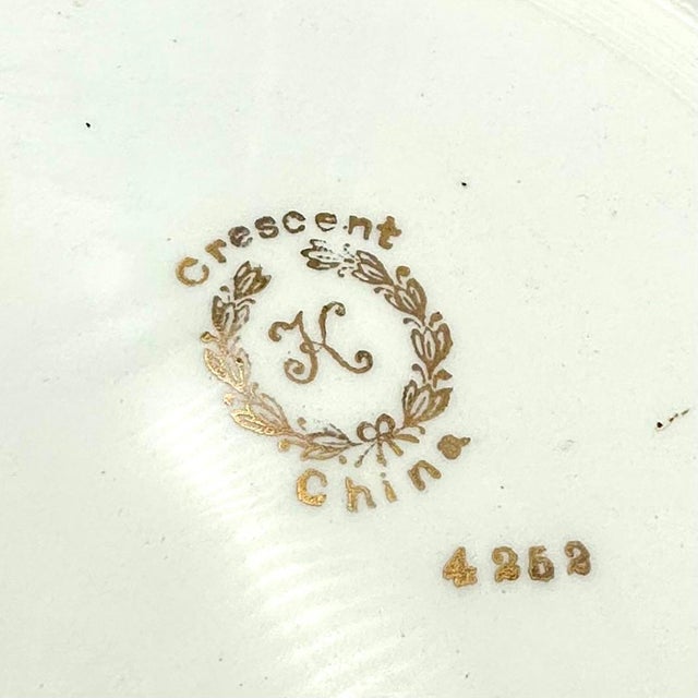 Antique Portrait Plate Holder Gold Frame | Chairish