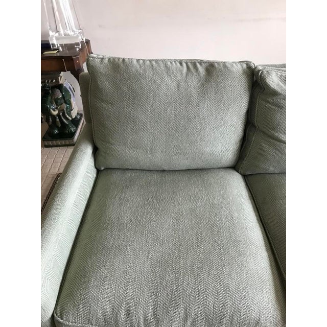 Classic Serena And Lily Spruce Street Upholstered Pale Green Sofa Chairish