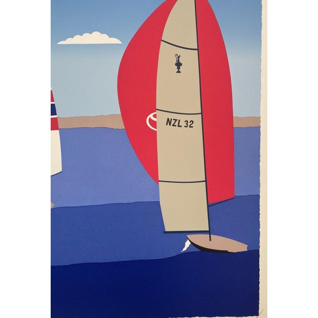 Original Dennis Conner 'america's Cup '95' Yachts Sailing Signed L/e ...