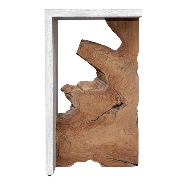 Intersect Modern Accent Table | Chairish