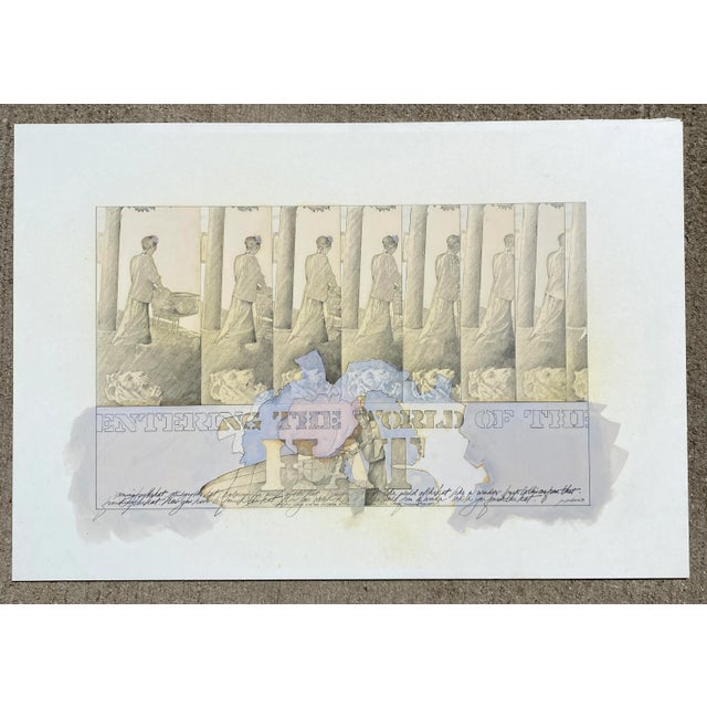 1986 Jane Sorrell Walden Entering the World of the Hat | Chairish