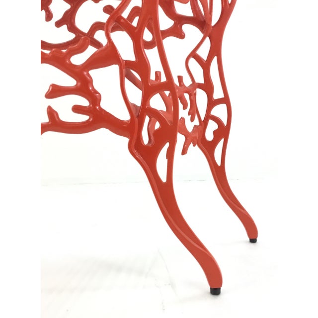 Currey & Co. Modern Coral Console Table | Chairish
