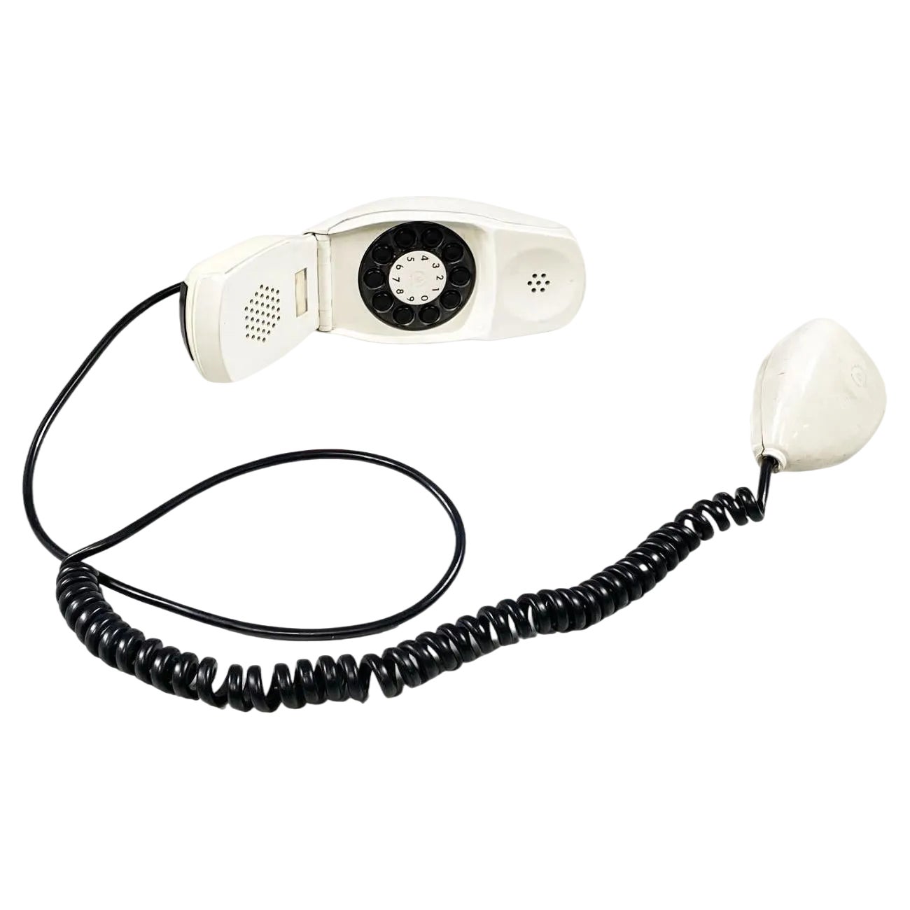 German Modern White Telephone Mod. Grillo attributed to Zanuso Sapper ...
