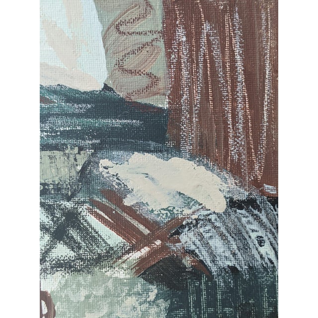 Original "Inner Vision" Abstract Expressionist Painting | Chairish