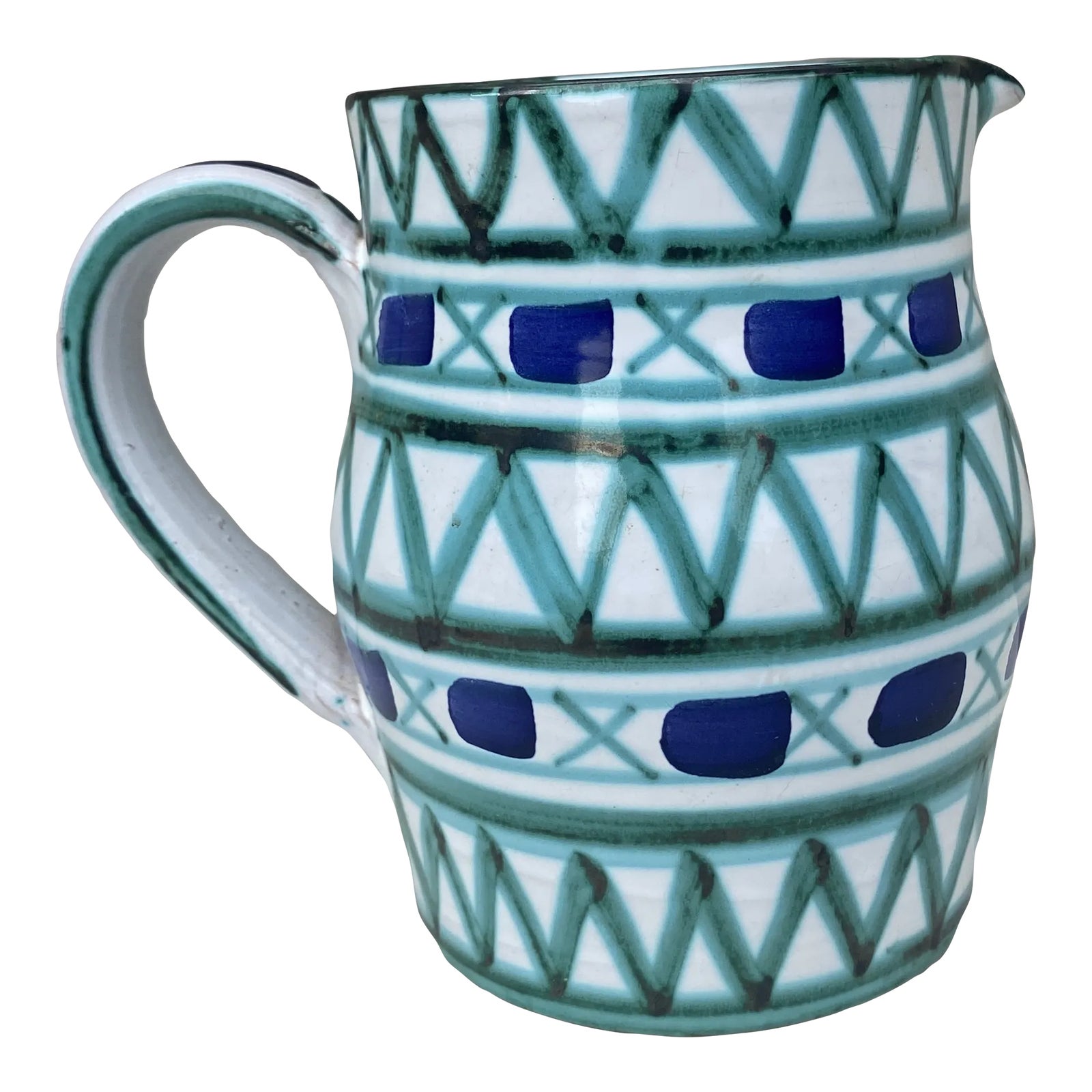 Midcentury Pitcher Robert Picault Vallauris | Chairish
