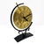 1970s Modernist Brass Mantel Clock, Weimar Germany | Chairish