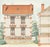 1900 French Country House Architectural Lithograph | Chairish