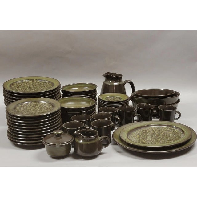 Mid Century Franciscan Madeira Stoneware Plates, Dinnerware, Serving ...