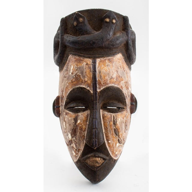 African Dogon Manner Tribal Face Mask | Chairish