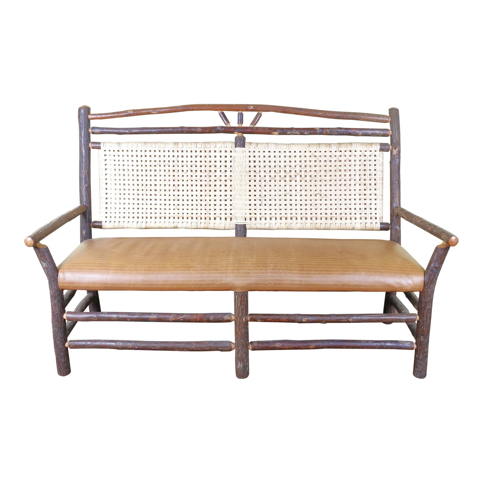 Hickory Style Bench | Chairish