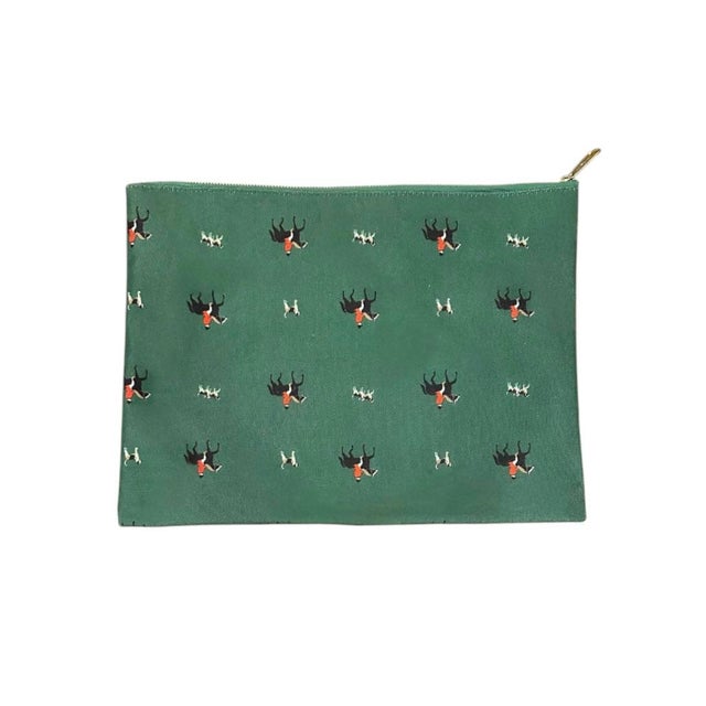 Herschel Supply Co. Large Green Hunt / Fox Hunt Travel Bag / Pouch ...