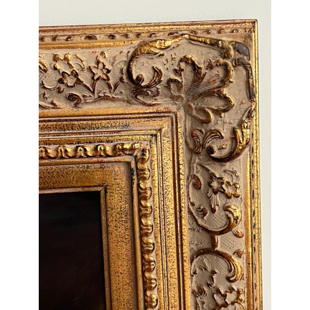 Oversized Late 20th Century Original Signed and Framed Oil Painting of ...