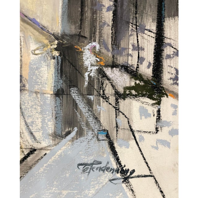 1990s Susan Glendenning Modern Landscape Pastel | Chairish