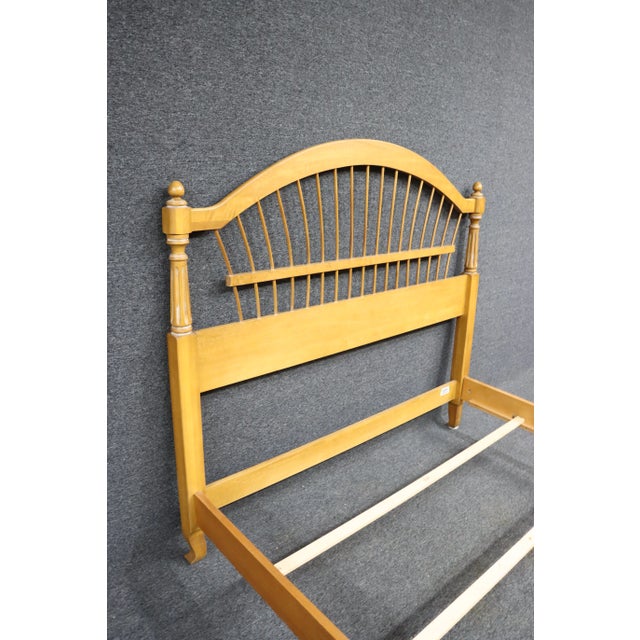 Ethan Allen British Classics Country French Maple Queen Bed | Chairish