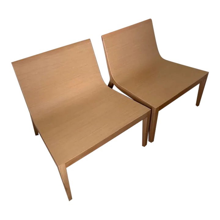 Pair of Rdl Lounge Chairs by Andreu World | Chairish