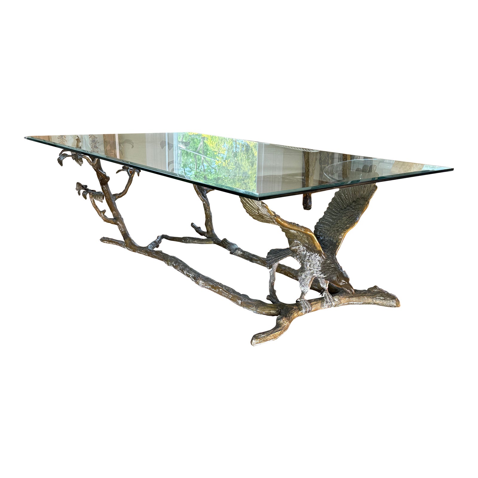 1970s European Mid Century Eagle Coffee Table | Chairish