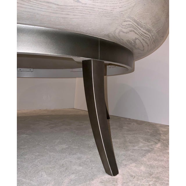 Theodore Alexander Organic Modern Greige Wood Bianca Cocktail Table ...