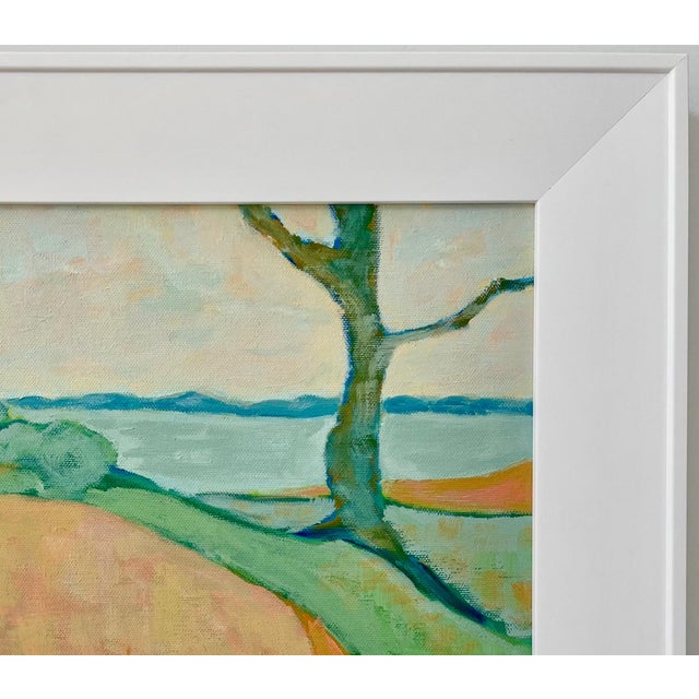 “Island Road - Two” Framed Oil on Canvas by Nancy M. Vignola 2023 ...