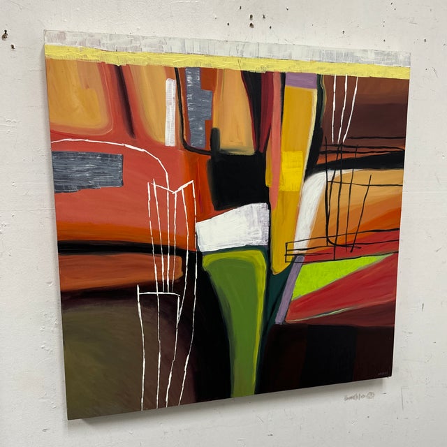 Thai Artist Narudom Wongwitsiriporn Acrylic on Canvas | Chairish